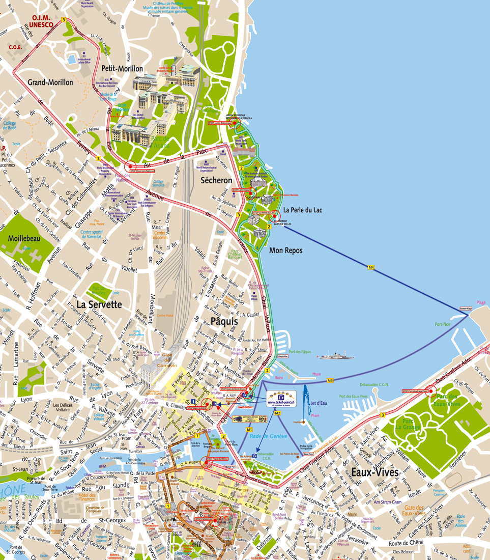 Visite touristique de Genève